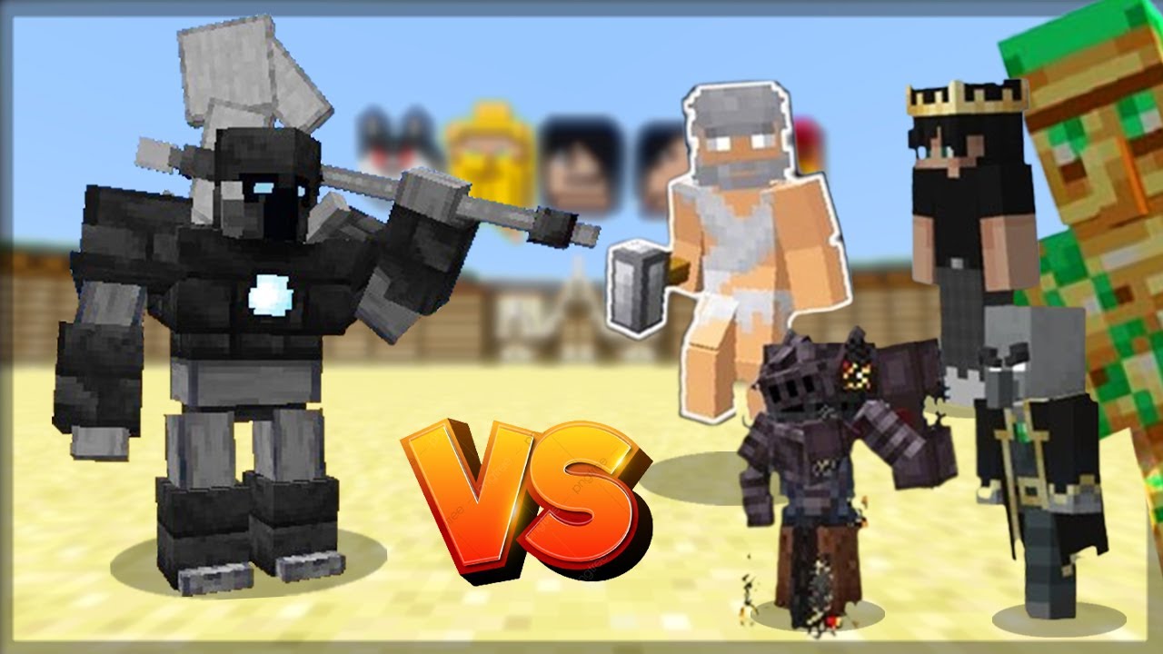 Minecraft: Nameless Guardian Vs Salmon's Genesis/Reincarnation - Mob ...
