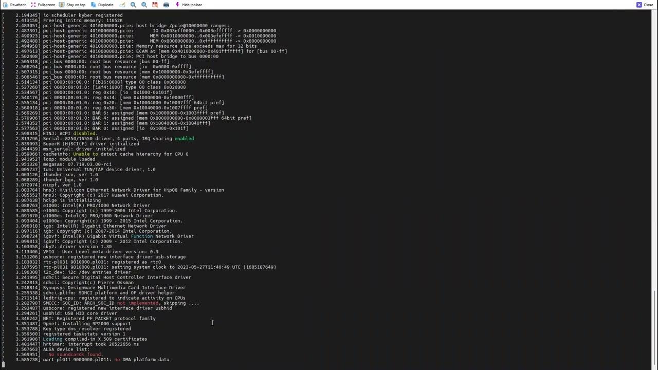 A Small Linux System For Aarch64 On Qemu 1 Boot From Atf To U Boot Then Kernel Youtube
