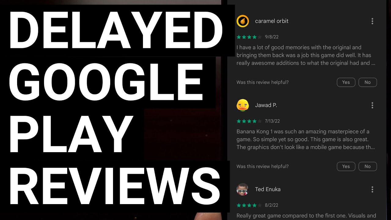 Google Play Store Now Delays Android App & Game Ratings and Reviews for ...