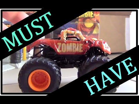 Review: Monster Jam TrucK Halloween Zombie limited edition 2015 - RARE ...