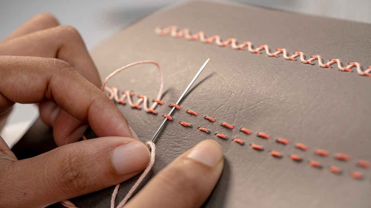 Quick & Simple Embroidery Greeting Card for Loved Ones - YouTube