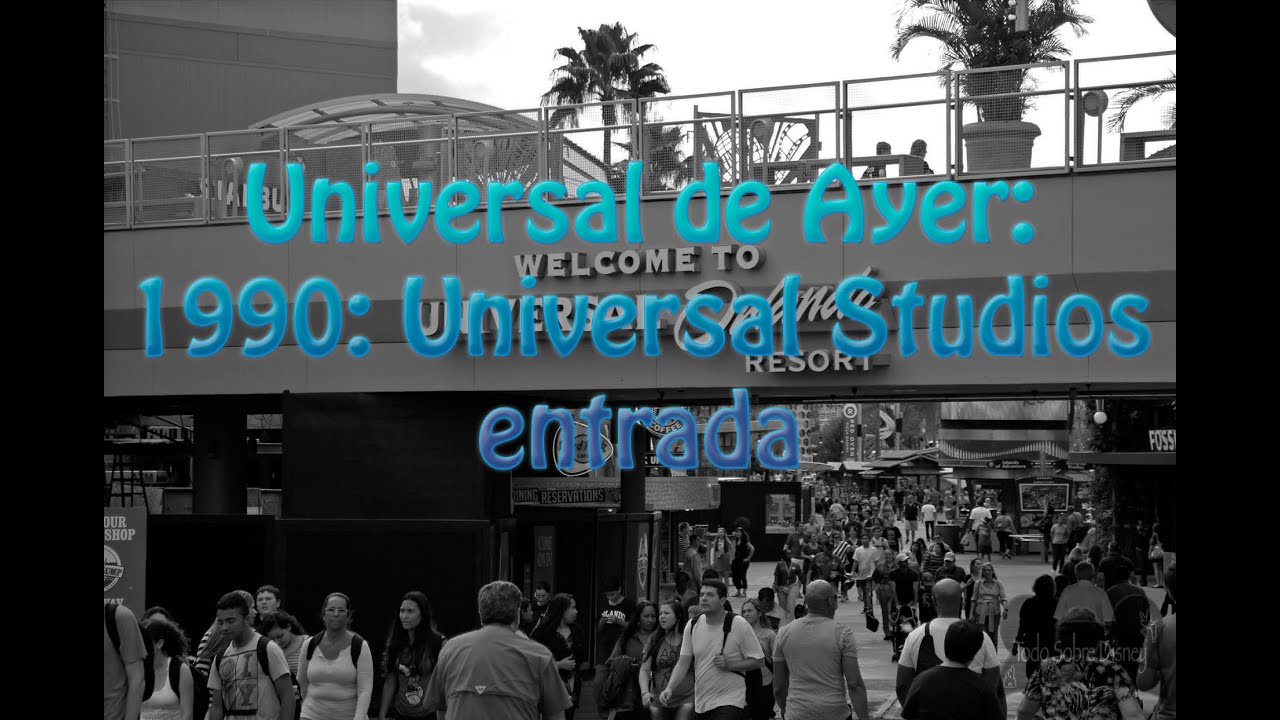 Universal Studios Florida -1990 - YouTube