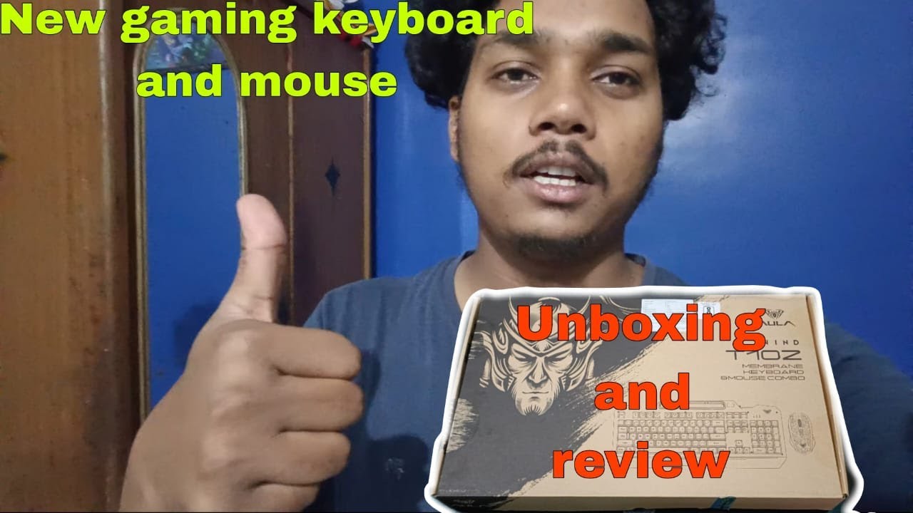 New gaming keyboard and mouse - YouTube