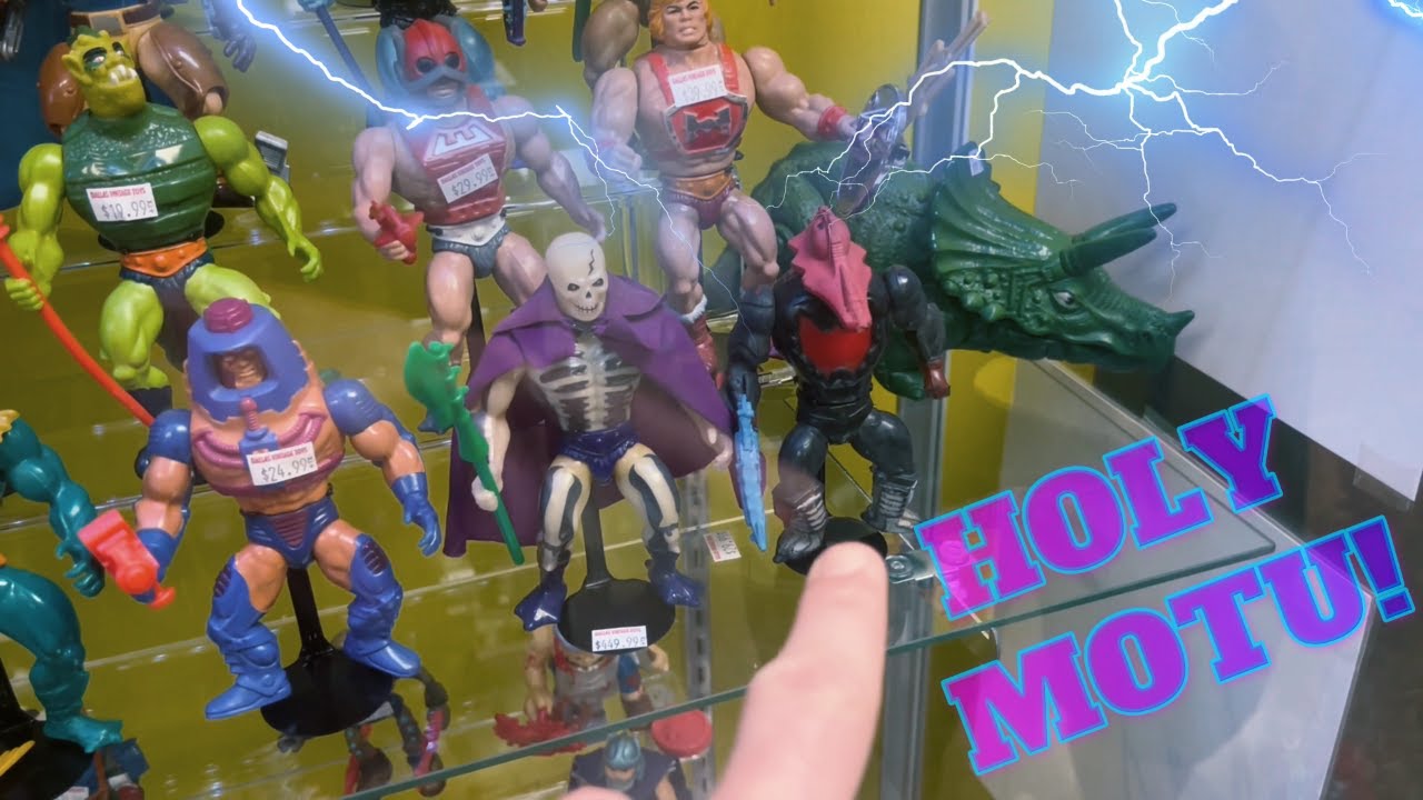 Found RARE MOTU Action Figures (Toy Hunting) - YouTube