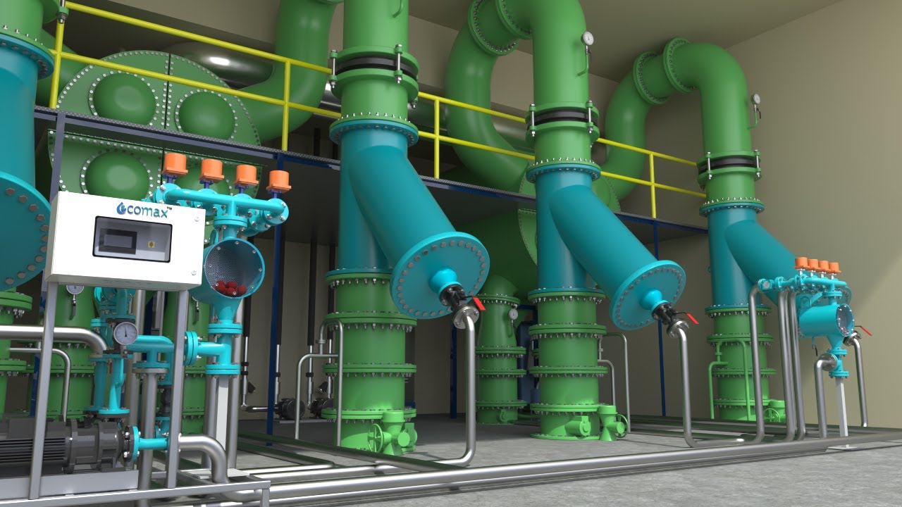 #ECOMax-HE #Online Condenser Tube Cleaning System #Power Plants #ECOMAX ...