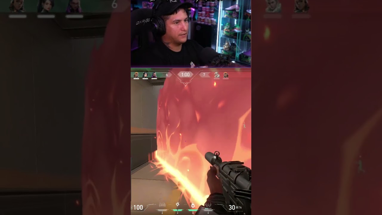 Through The Fire and Flames Valorant Gameplay - YouTube