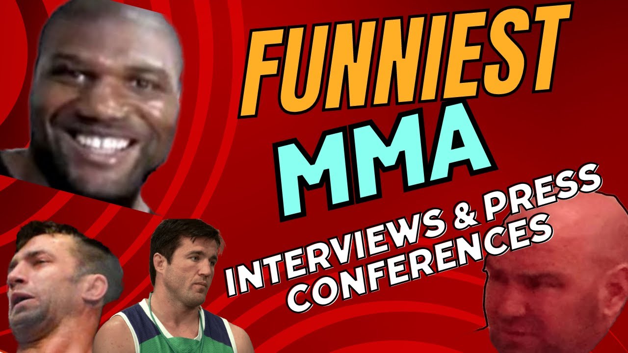 HILARIOUS moments in MMA press conferences and interviews - YouTube