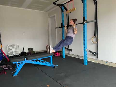 Chin up - Bench Assisted - YouTube