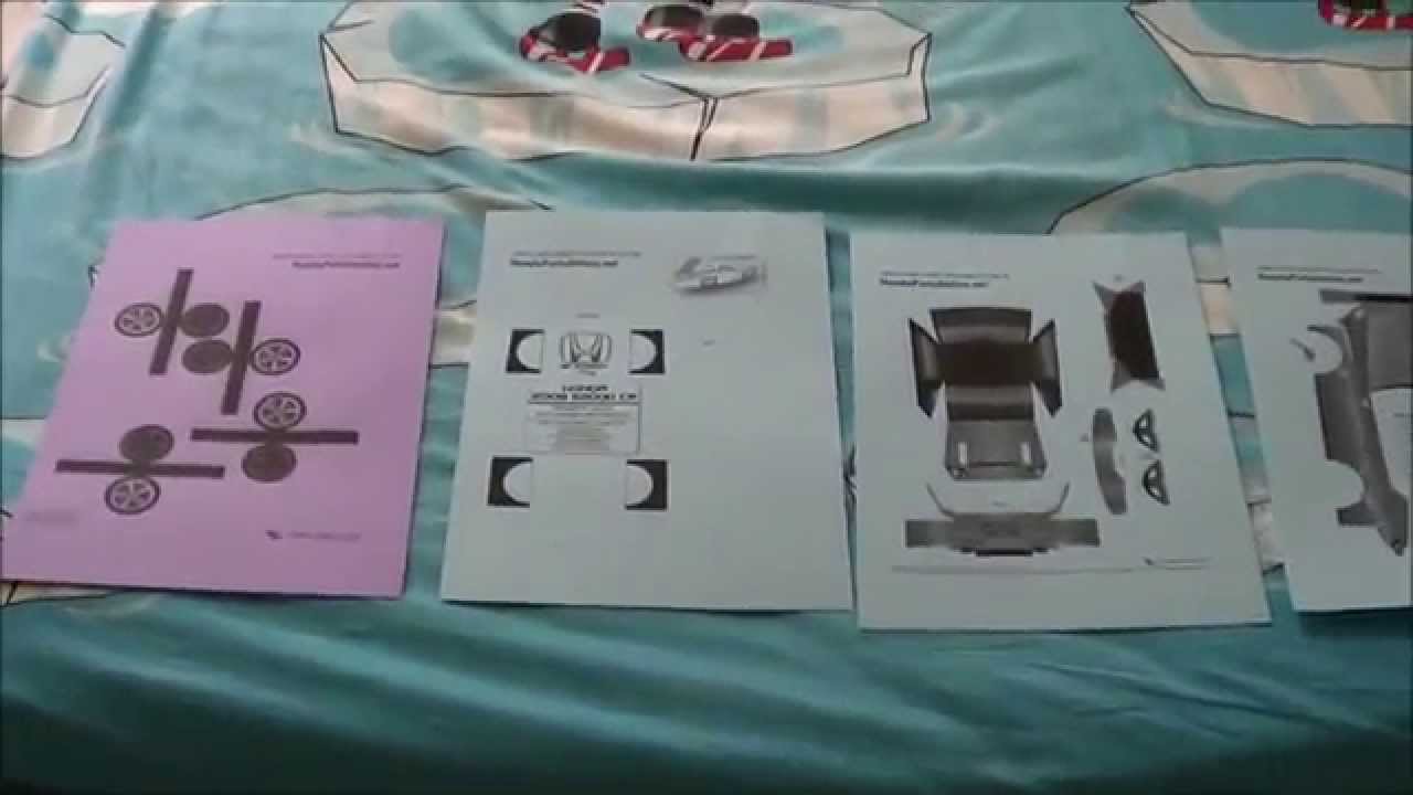 Papercraft Honda S2000 CR - YouTube