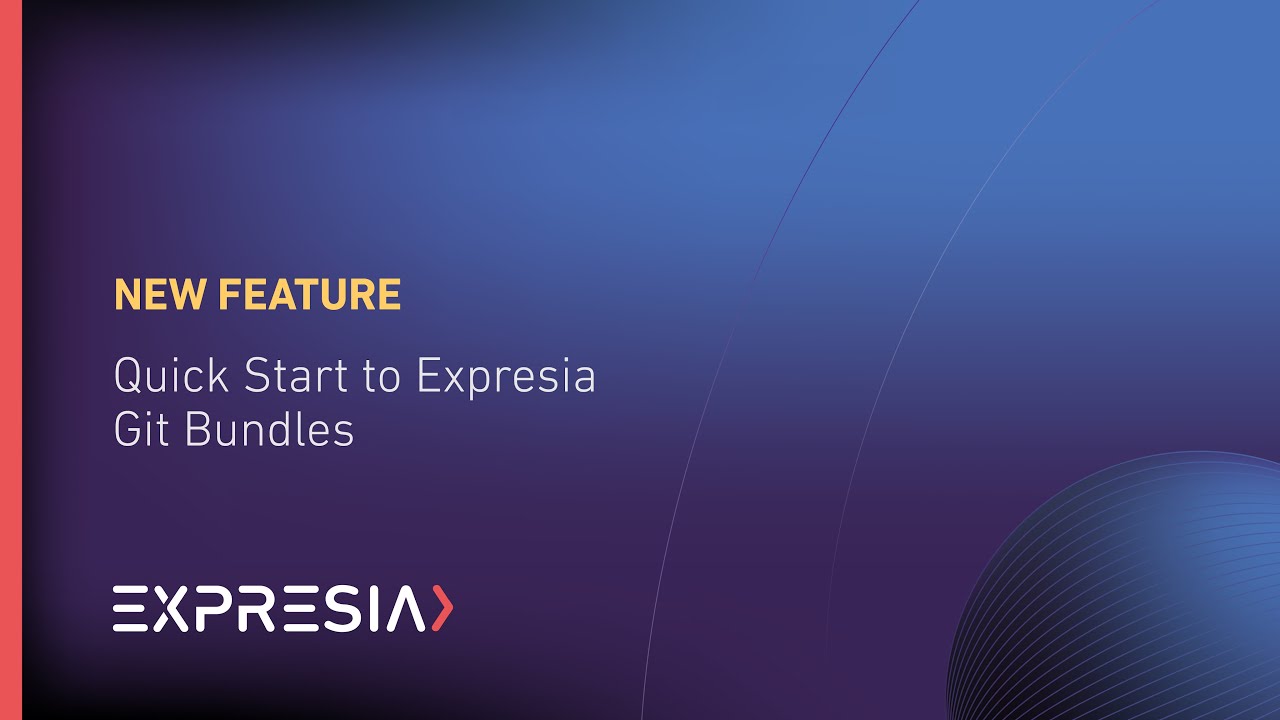 Quick start to Expresia Git Bundles - YouTube