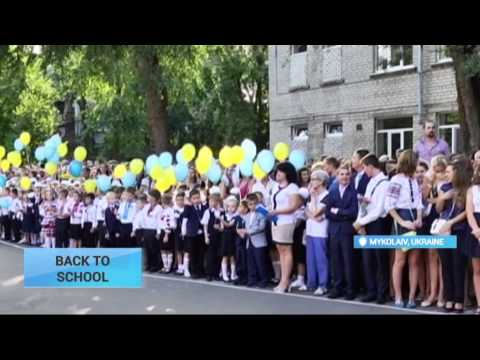 Back To School: Ukrainian children start new term on 1 September