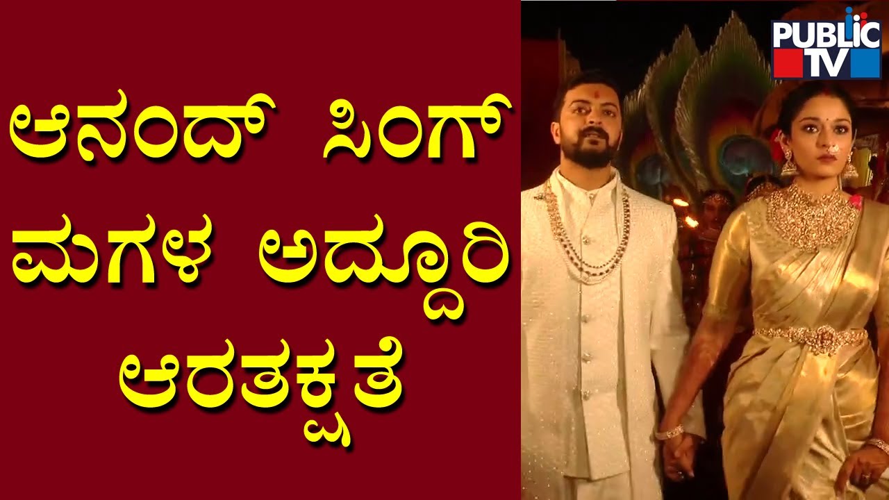 Anand Singh Daughter Grand Reception Video | Public TV - YouTube