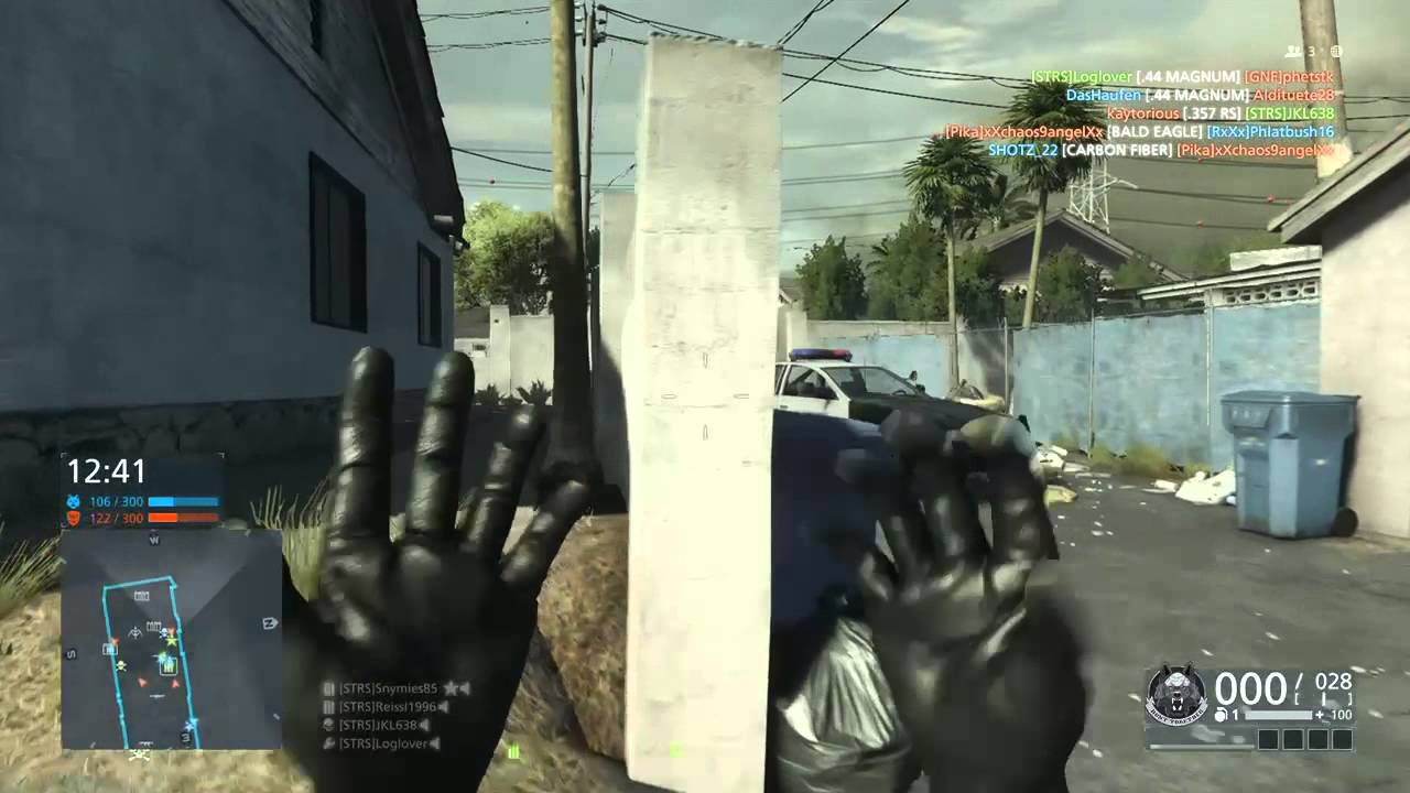 Battlefield Hardline Deagle Special Reload - YouTube