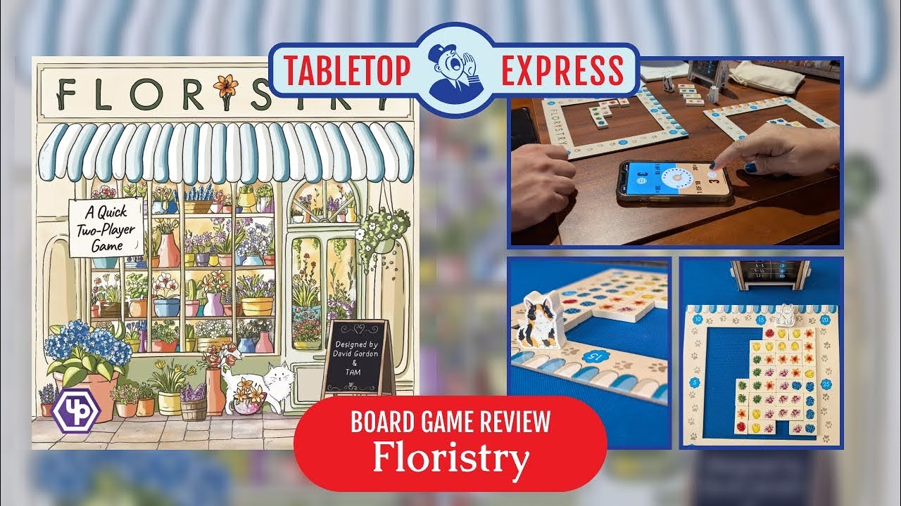 Floristry - Board Game Review | Up Games - YouTube