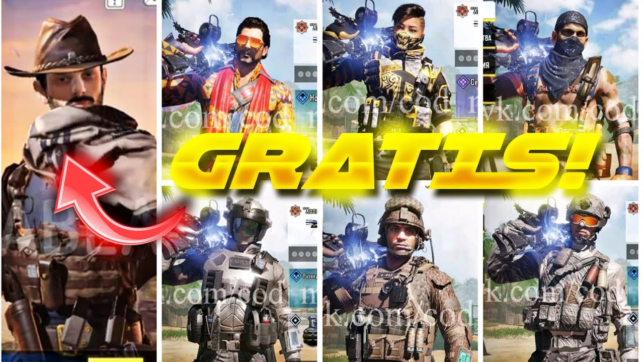 TODOS LOS PERSONAJES GRATIS!! DE LA TEMPORADA 4 DE COD MOBILE ENTRA YA ...