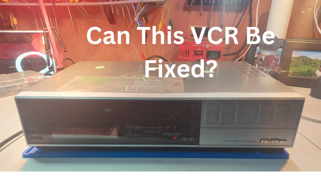 Quasar VCR Repair, Part 1 - YouTube