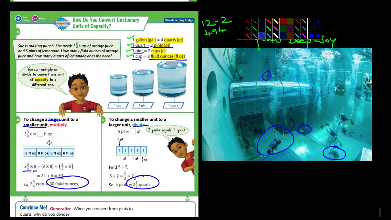 5th Math Envision Chapter 12-2 pg 495 - YouTube