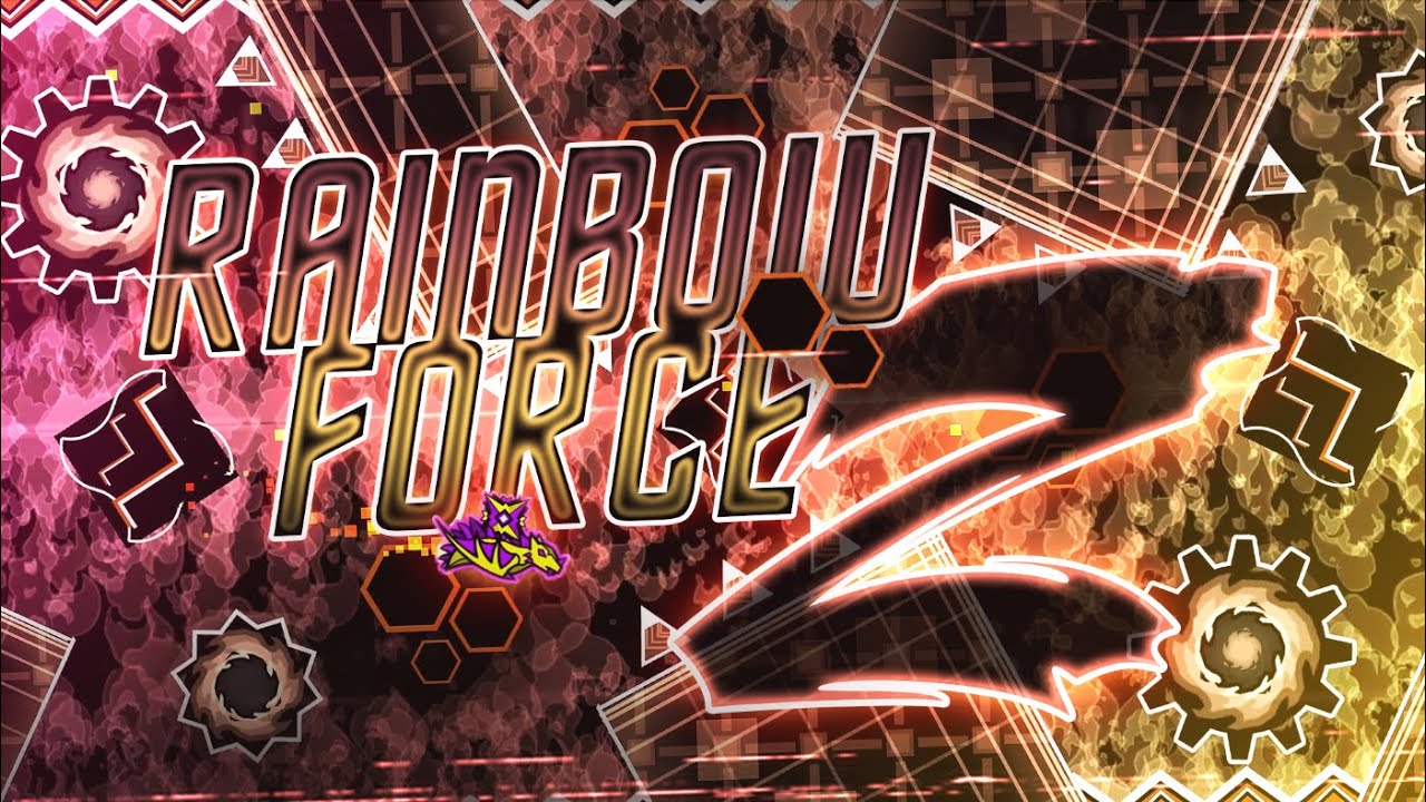 "Rainbow Force Z" (Demon) by Alkatraz | Geometry Dash 2.11 - YouTube