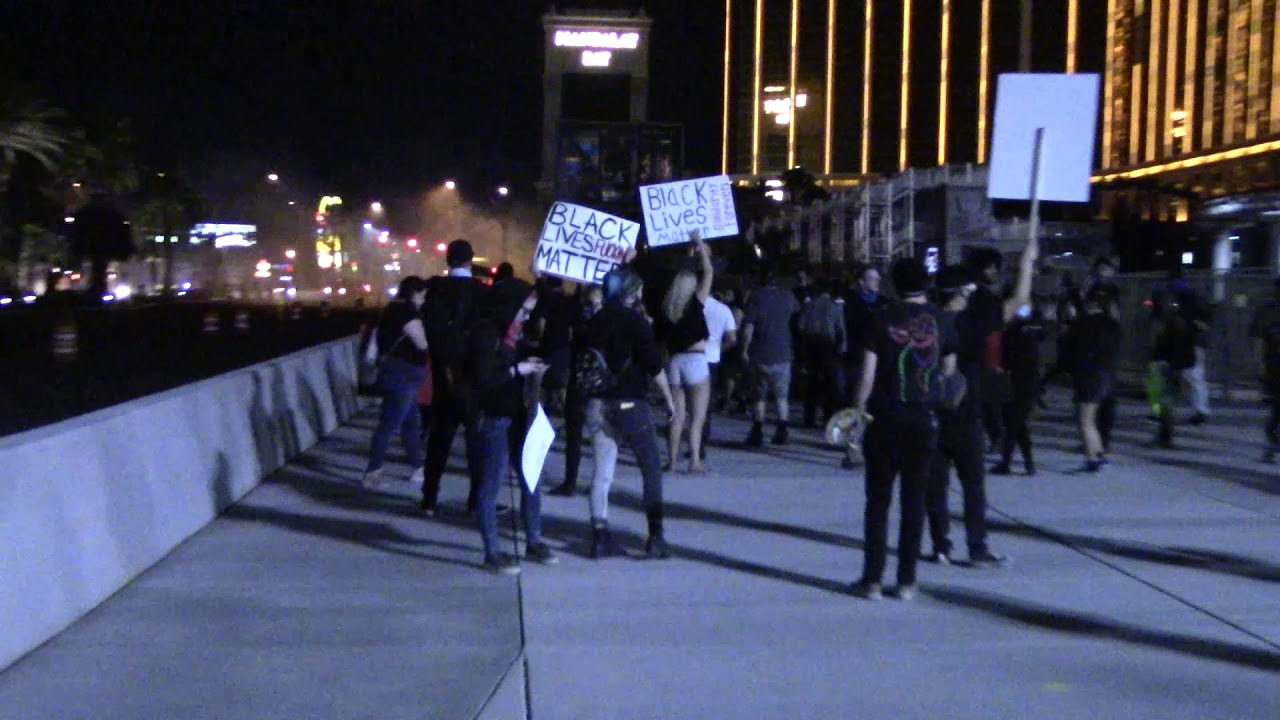 Las Vegas Protest Gone Wrong! #GeorgeFloyd - YouTube