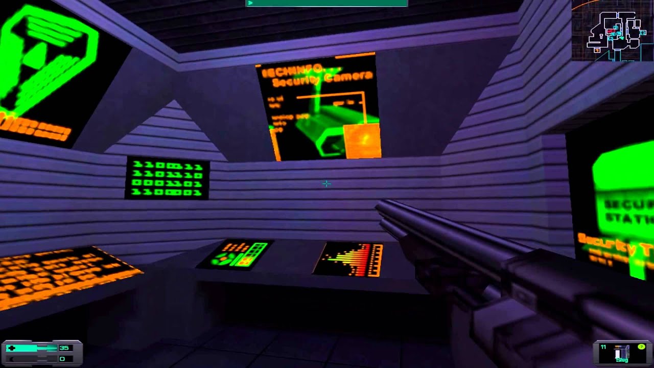 Let's Play System Shock 2 - 43 - Slot machines and sensory area - YouTube