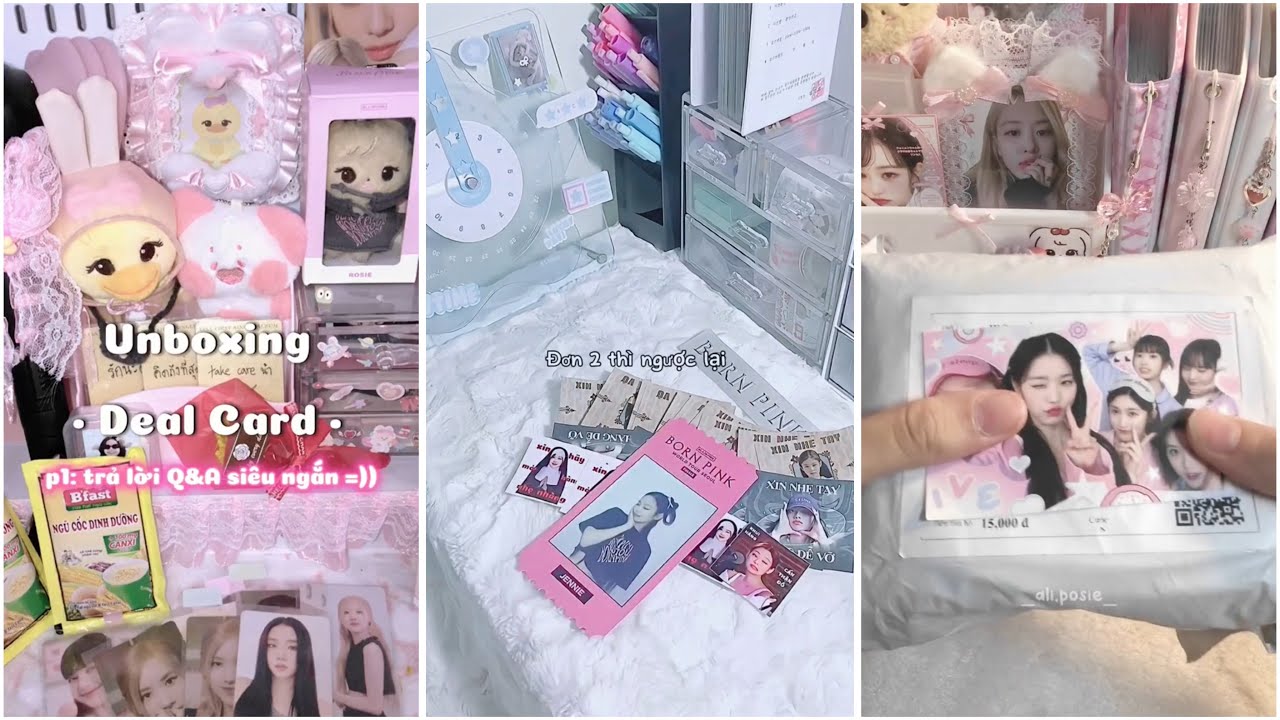[Unboxing Card]Tổng hợp những màn unboxing Card Black Pink |Haz ...