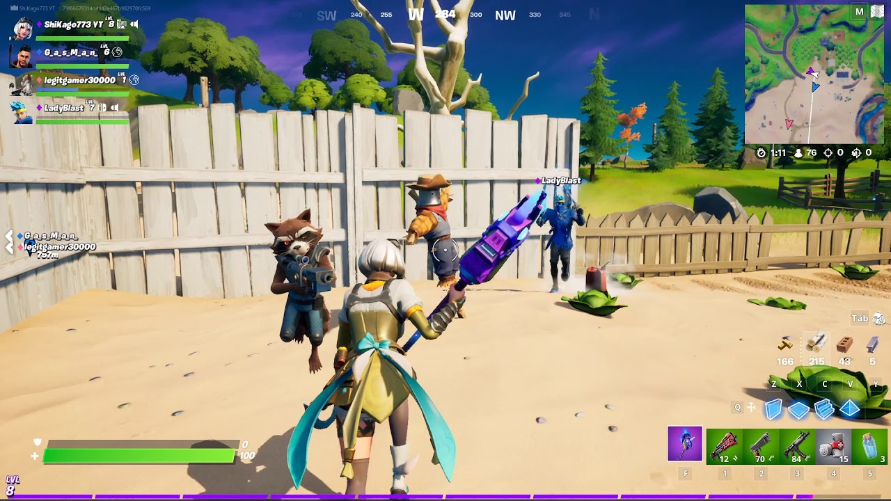 Fortnite Chapter 2 SEASON 5 - Zero Point! Squads with LadyBlast - YouTube