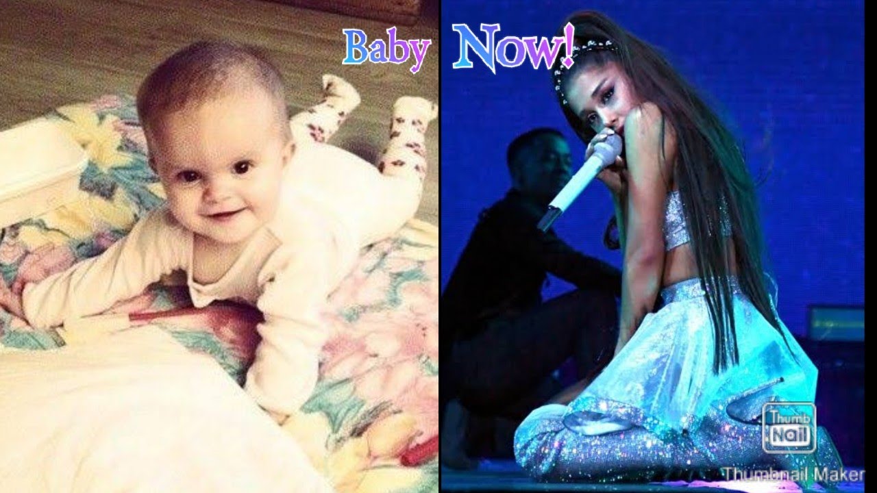 Ariana Grande ☆Baby - Now☆ EPIC. *ADORABLE* - YouTube
