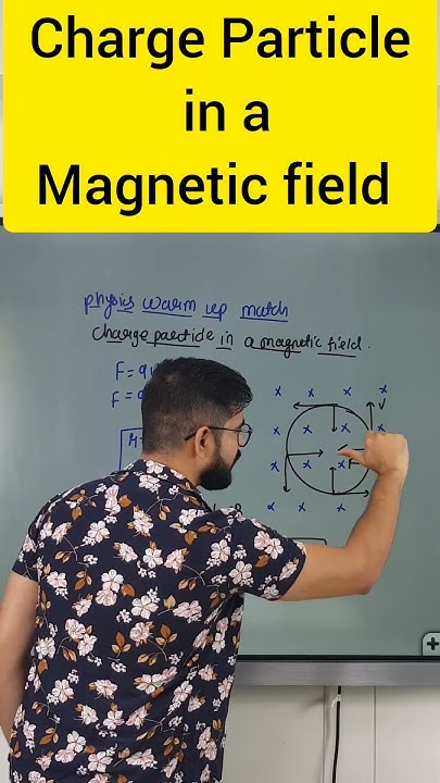 Charge Particle in a Magnetic Field | Moving Charges And Magnetism ...