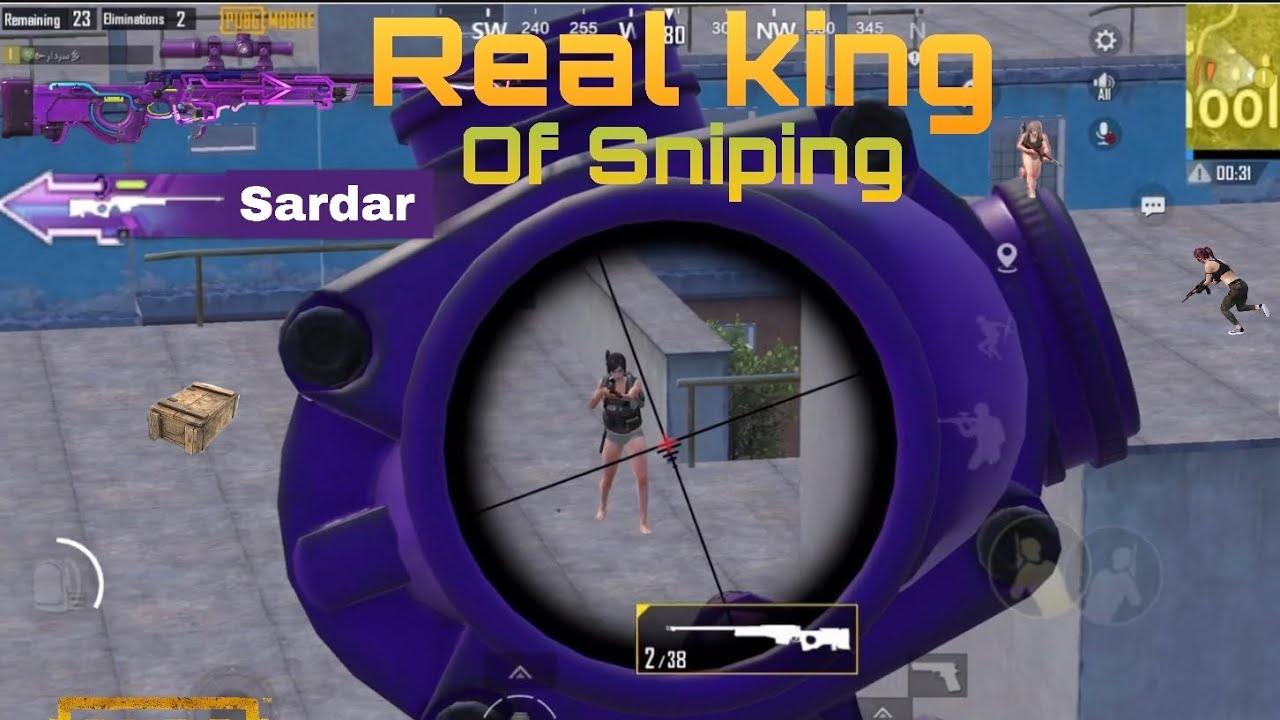 REAL KING OF SNIPER With DOUBLE AWM+M24🔥PUBG MOBILE - YouTube