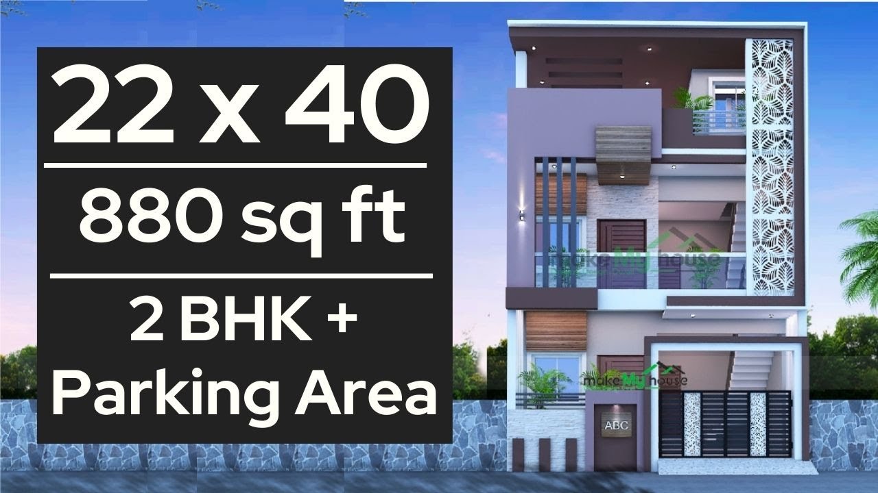 22x40 House Plan | 22x40 House Design | 22x40 House Plan With Garden ...