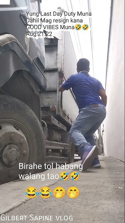Good vibes Muna Yung last day duty Muna sa trabaho at mag resign kana - YouTube