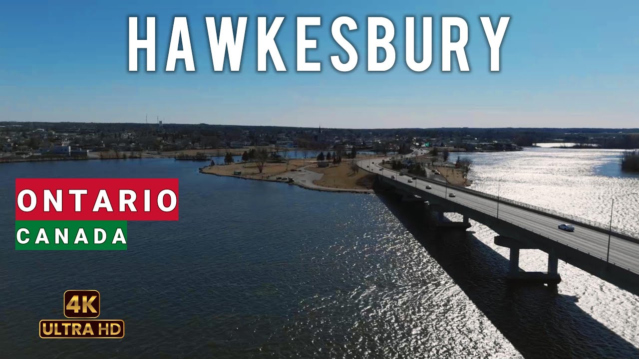 Hawkesbury, Ontario Canada / 4K Drone Footage - YouTube