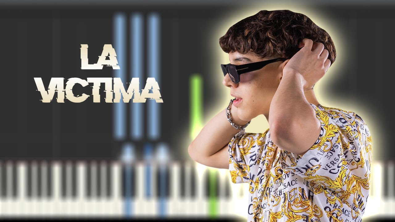 Xavi - La Víctima | Instrumental Piano Tutorial / Partitura / Karaoke ...