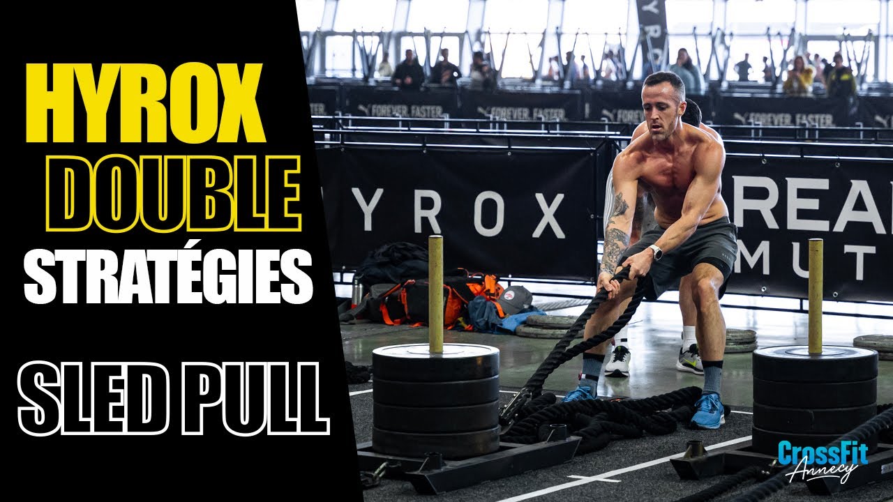 HYROX : MAÎTRISE TON SLED PULL EN DOUBLE 🚀🔥 - YouTube