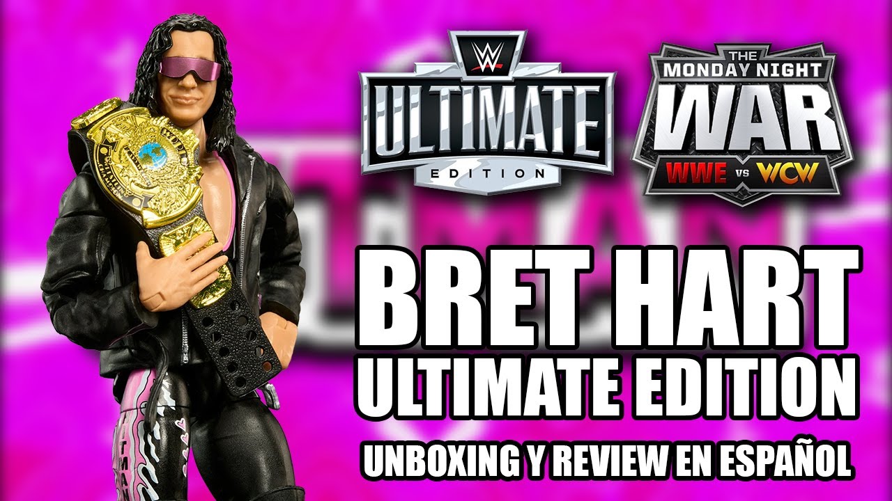 Bret Hart Ultimate Edition MNW | Unboxing en español - YouTube