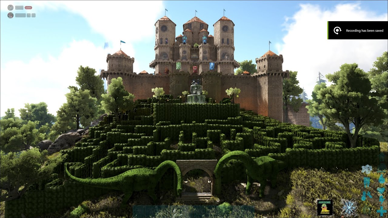 Ark: The Grand Hills Castle - YouTube