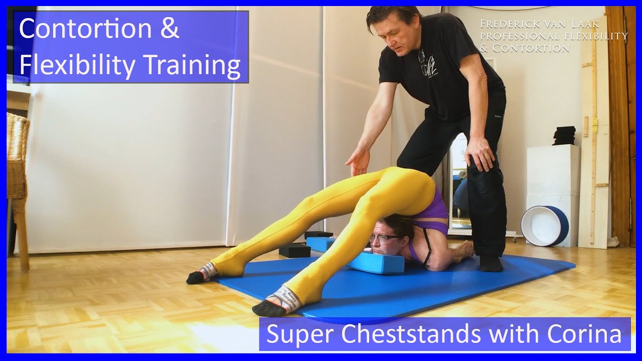 Contortion Training by Flexyart 153: some Cheststands - Also for Yoga ...