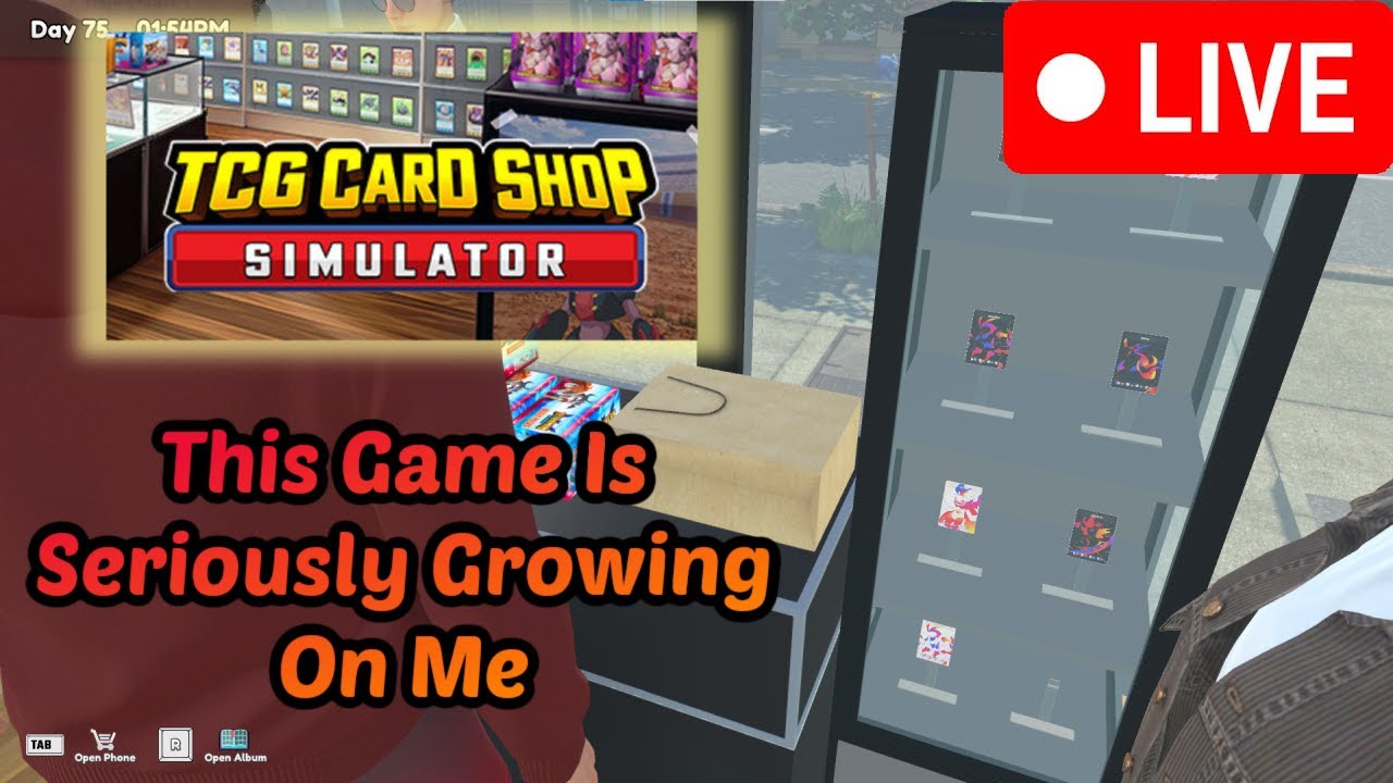 Opening New Rare Card Packs In TCG Card Simulator - YouTube