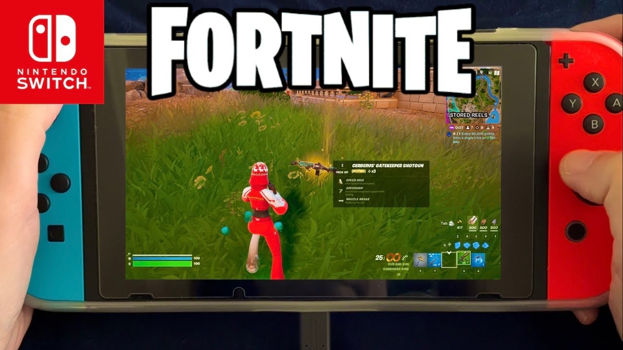 Fortnite Gameplay Nintendo Switch Battle Royale #15 - YouTube