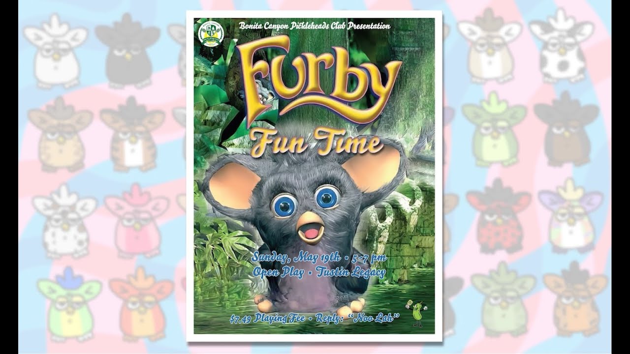 PICKLEBALL Furby Fun Time - YouTube