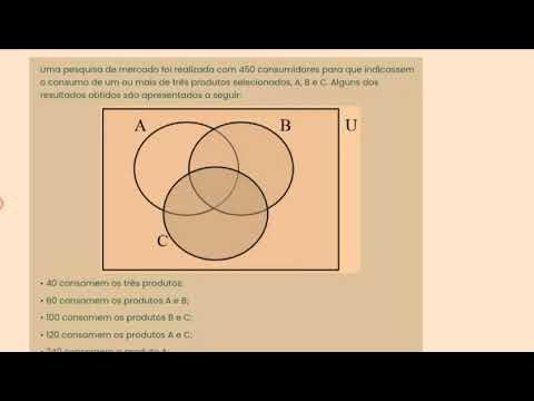 Diagrama de Venn - 3 conjuntos - Exercício - YouTube