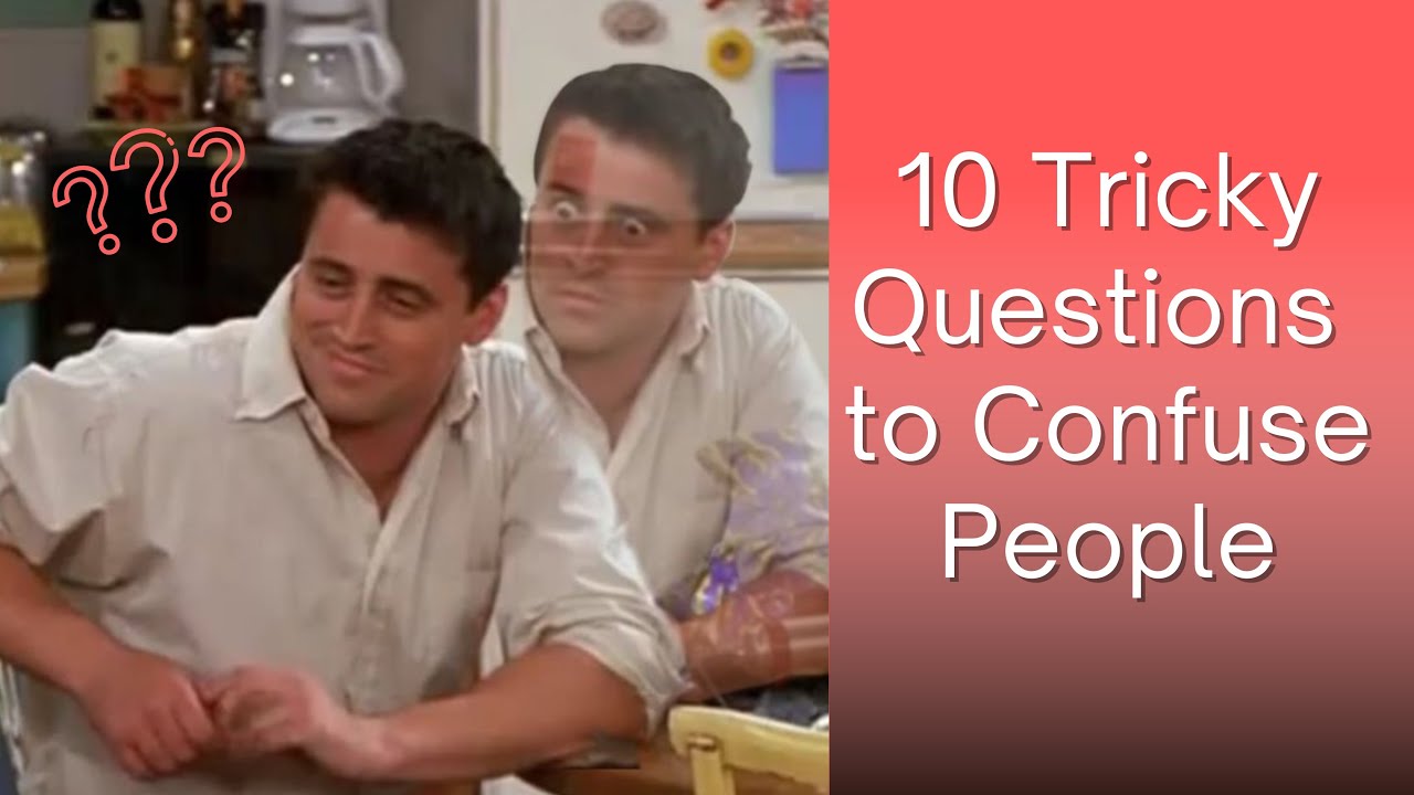10 Tricky Questions to Confuse People | Solve My Riddles - YouTube