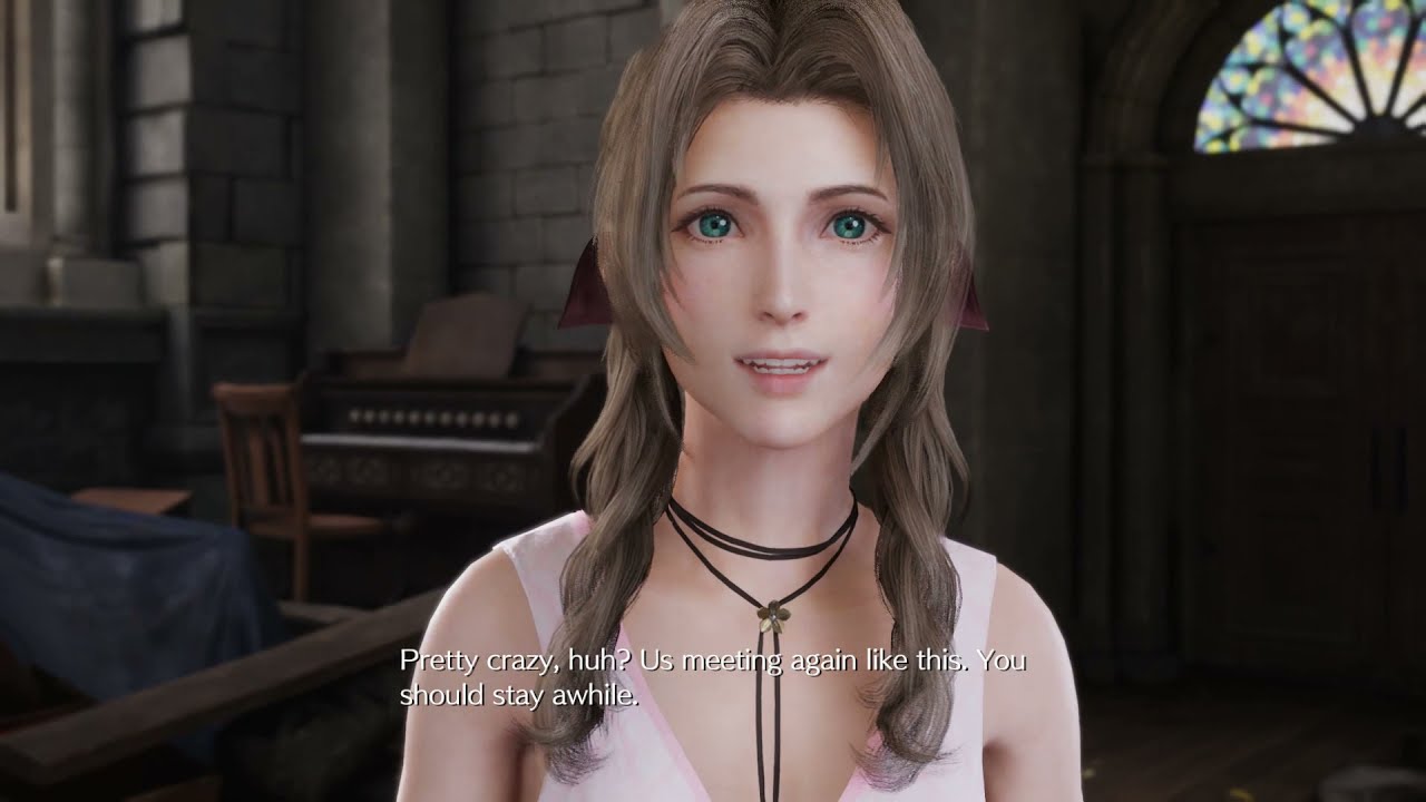 Aerith No Jacket mod | Final Fantasy VII Remake - YouTube