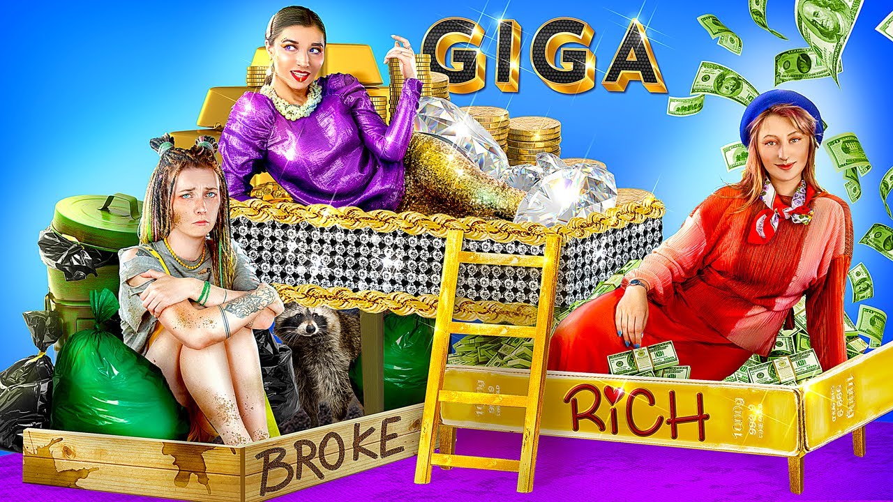 Lit Superposé Riche vs Pauvre vs Méga Riche - YouTube