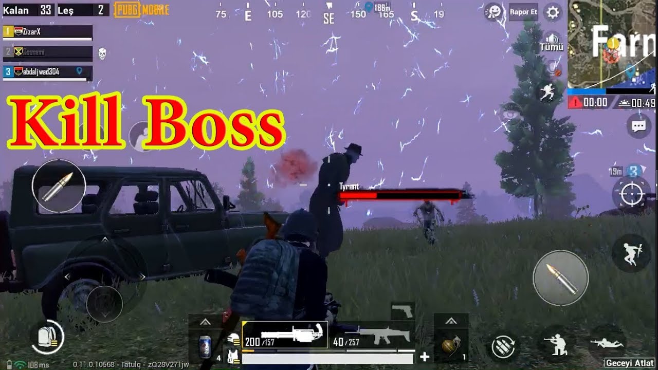 Pubg Mobile Zombie - Kill Boss - Kill Tyrant - Pubg Mobile Kurdish ...