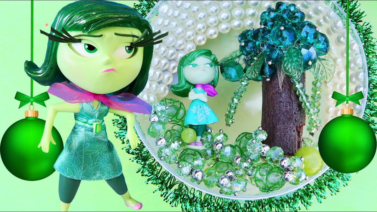 INSIDE OUT DISGUST CHRISTMAS Broccoli Tree Bauble Ornament Make Your ...