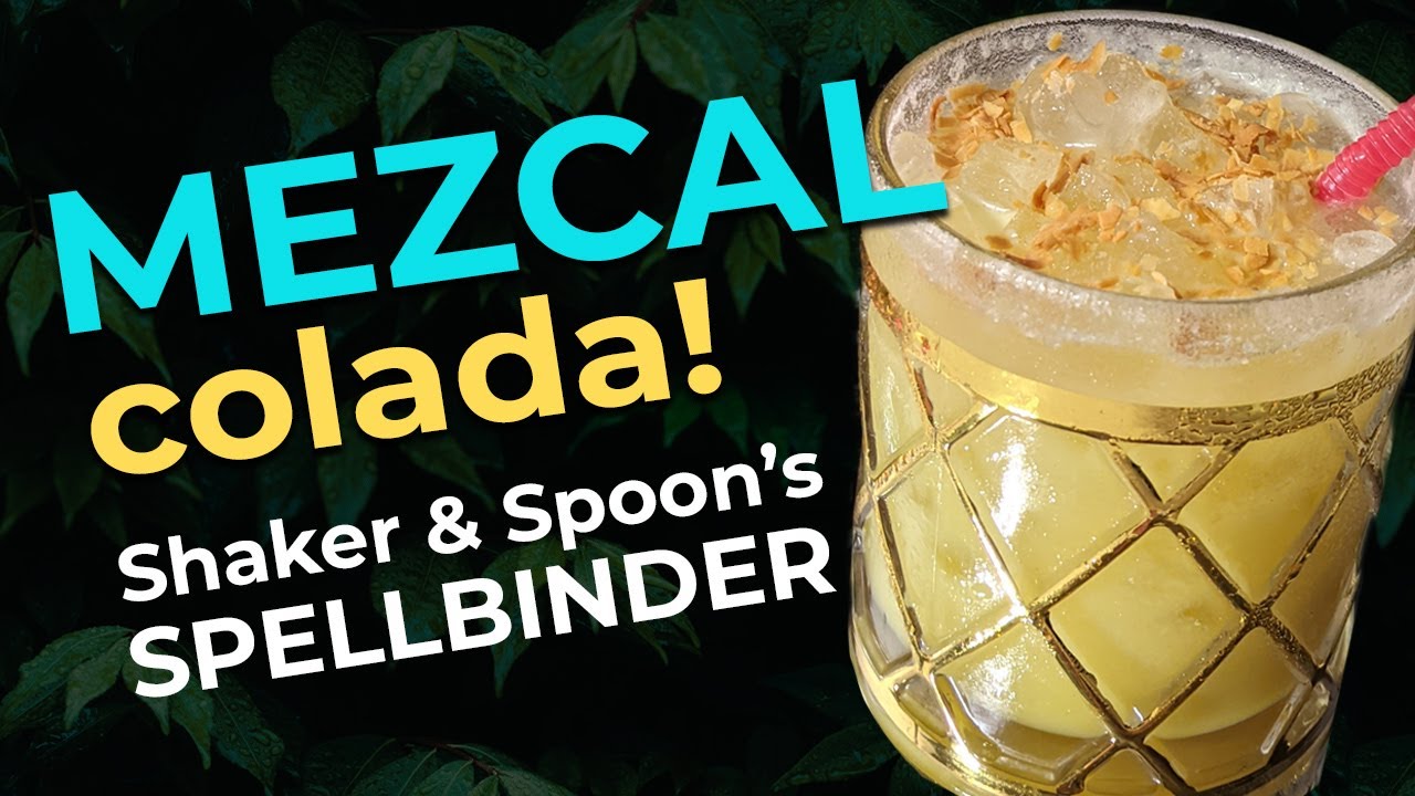 Mezcal Cocktail Recipes - Mezcal Pina Colada - YouTube