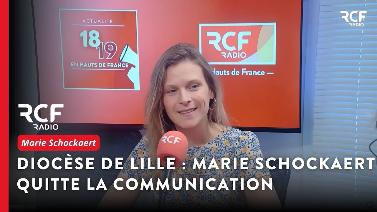 Fin de mandat à la communication du diocèse de Lille. Marie Schockaert ...