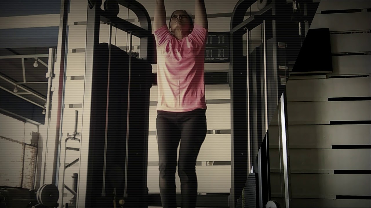 Best workout for abs Hanging Leg Raises women - YouTube