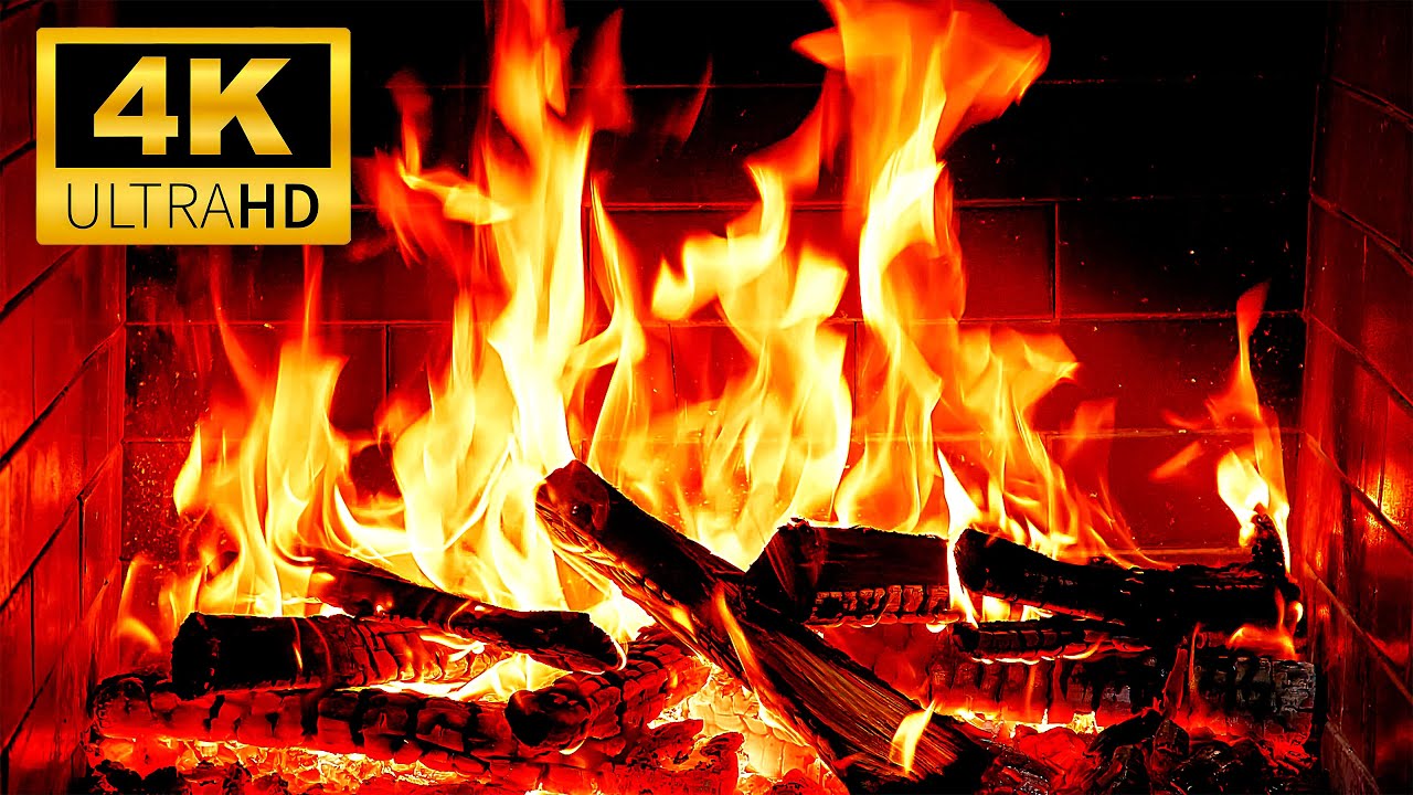 🔥Cozy Christmas Fireplace 8K - Crackling Fire for Relaxation ...